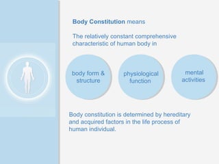 Body consitutions in TCM | PPT