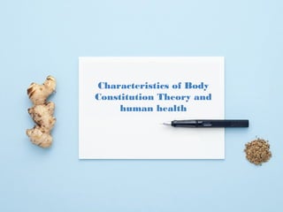 Body consitutions in TCM | PPT