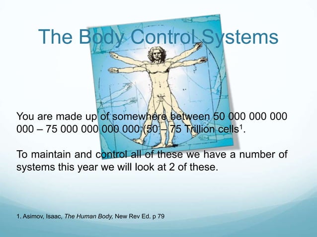 Body control systems nervous system | PPTX