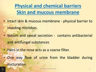 Body defense immunity & immunization | PPTX