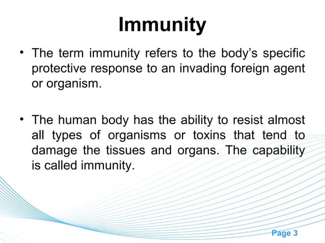 Body defense mechanism and immunity | PPT