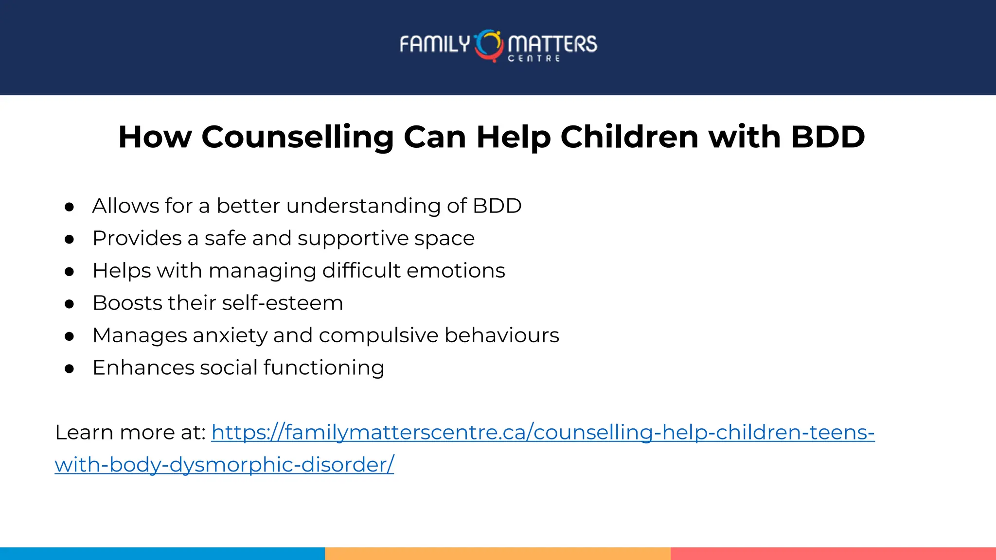 Body Dysmorphic Disorder (BDD) in Children | PPTX