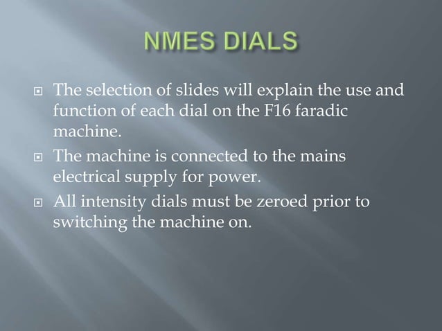 Body Electrotherapy NMES | PPT