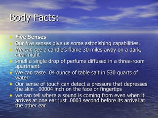 Body facts | PPT