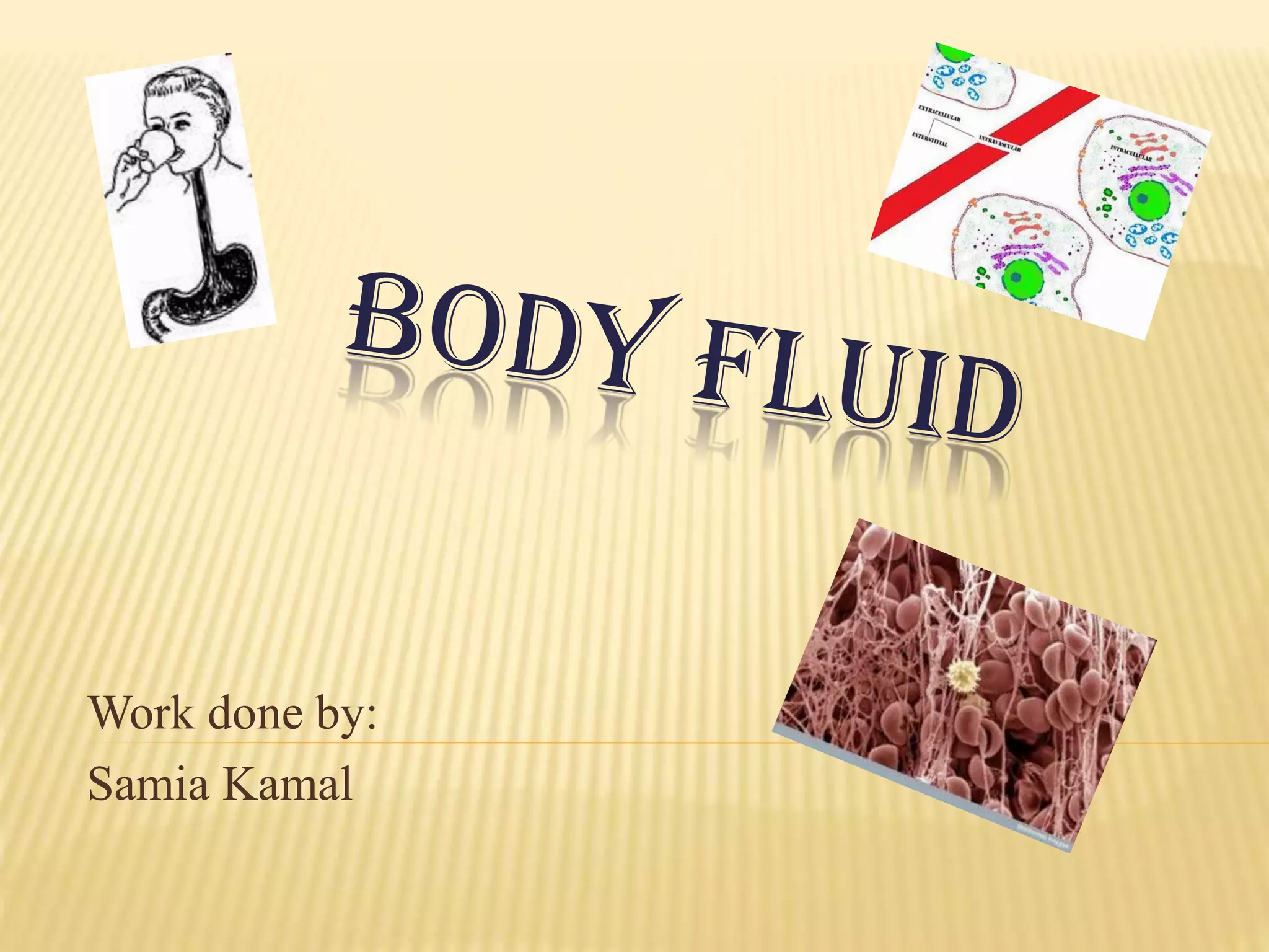 Body fluid | PPTX