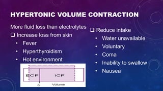 Body fluid homeostasis | PPTX