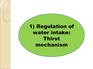 Body fluid compartments, daily water intake and | PPT
