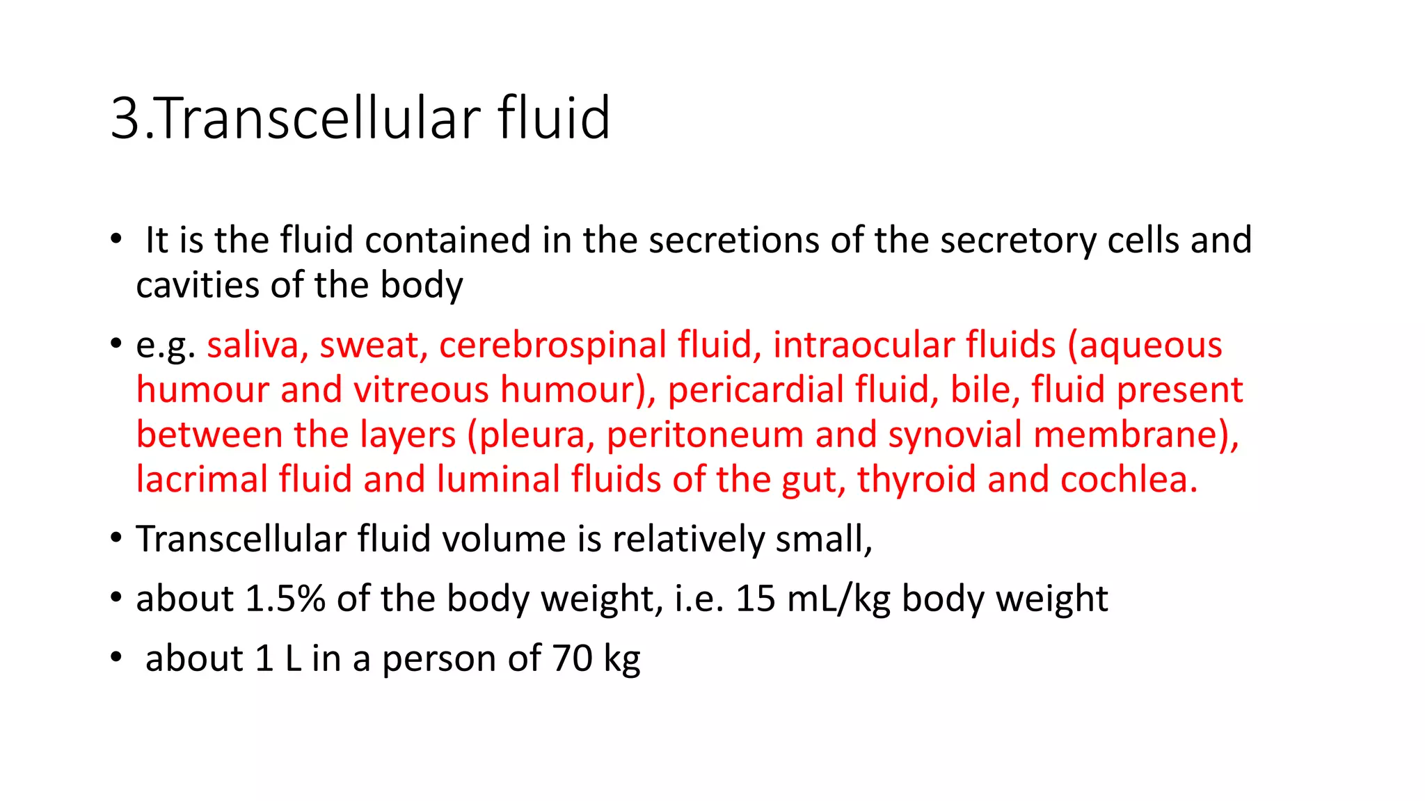 Body fluid & composition | PPTX