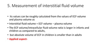 Body fluid & composition | PPTX | Chemistry | Science