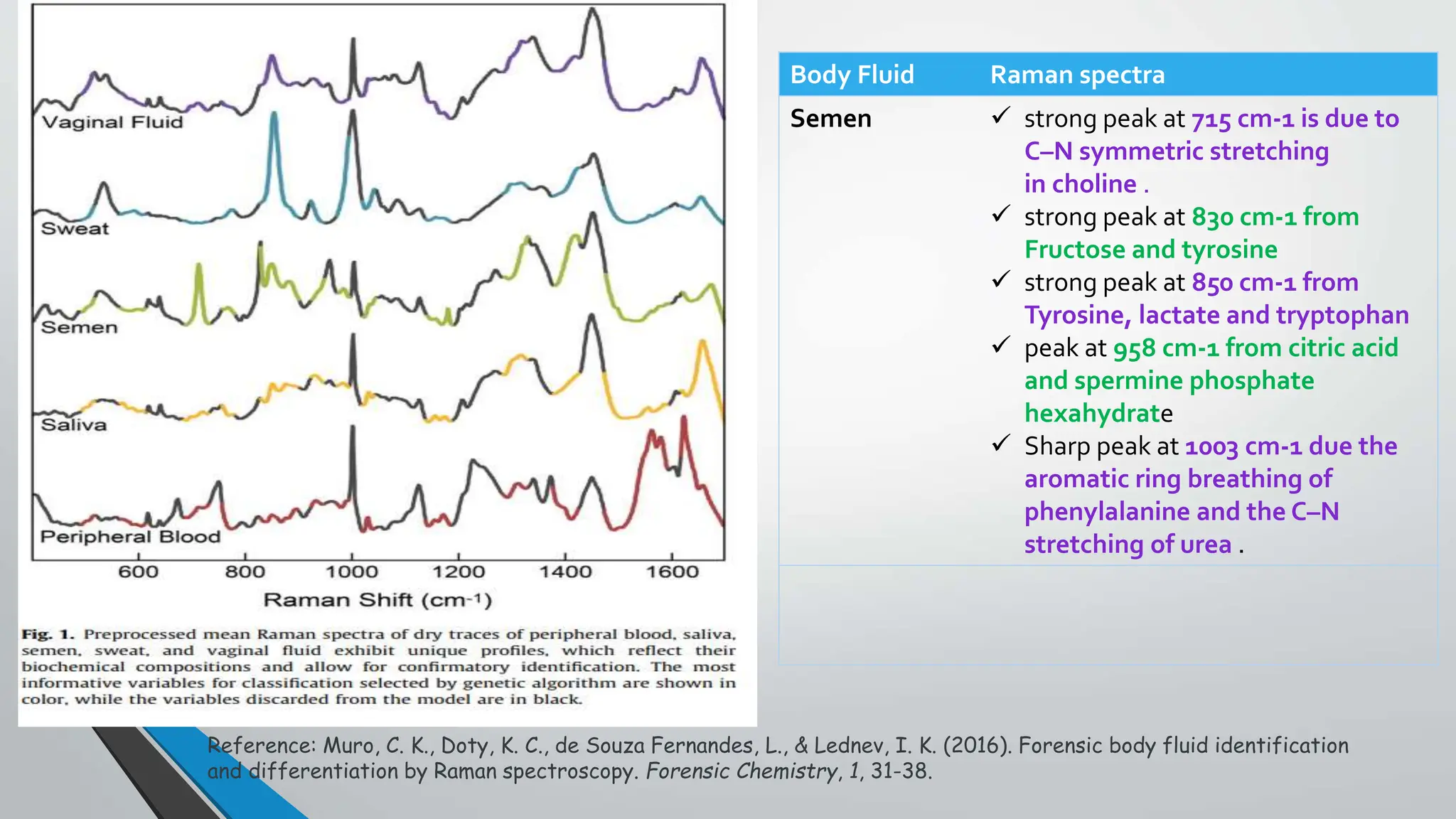 Body Fluid identifcation using spectroscopic methods.pptx