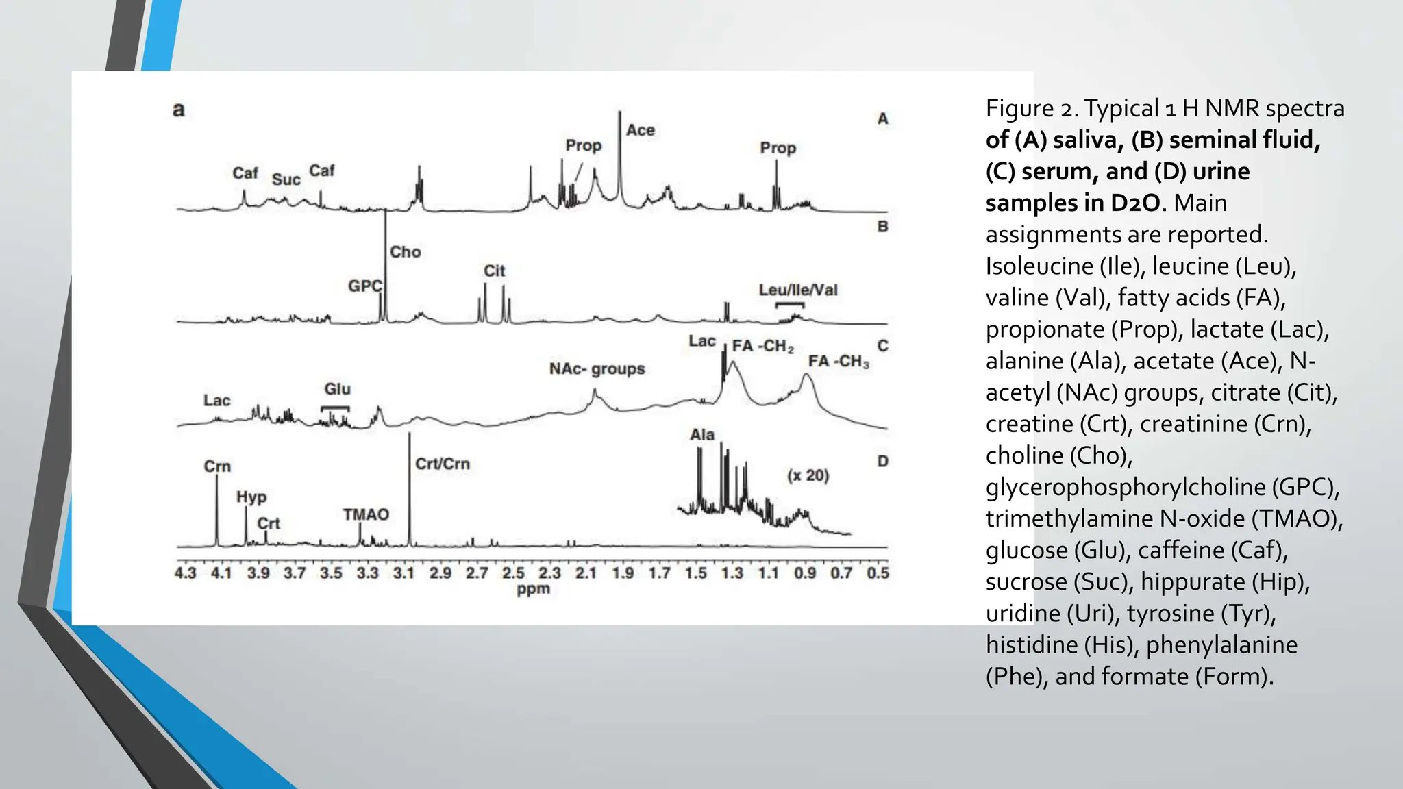 Body fluid identification using X ray fluorescenece and NMR.pptx