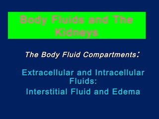 Body fluids | PPT
