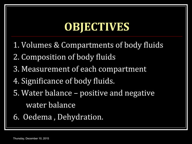 Body fluids | PPT
