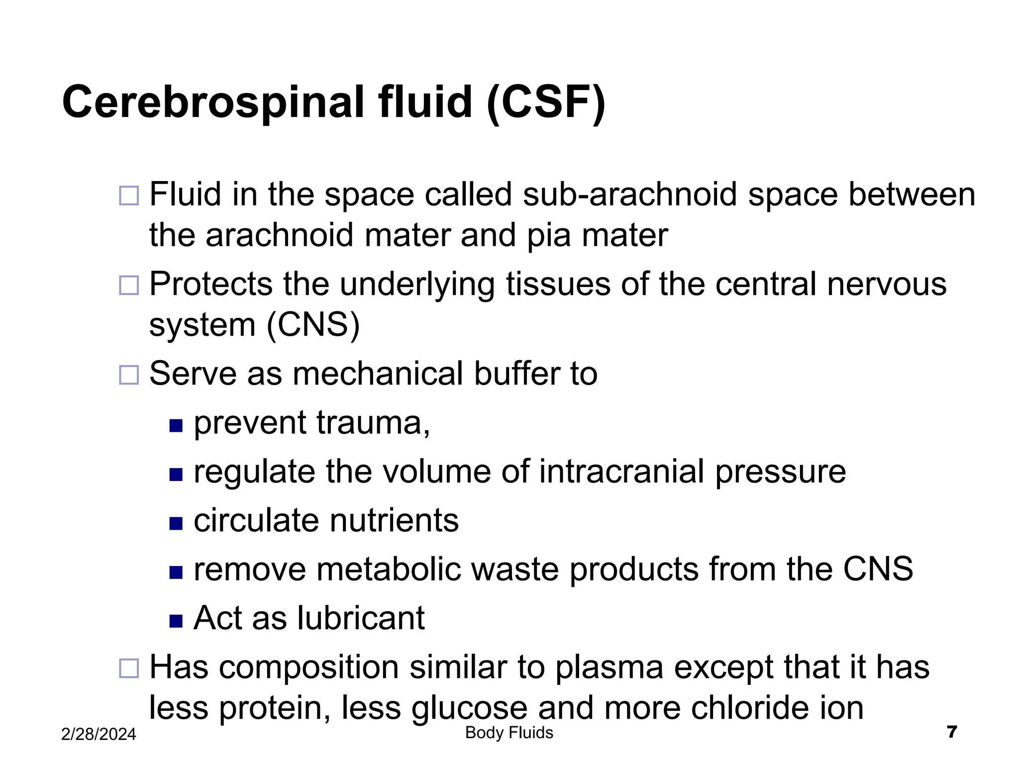 Body Fluids.ppt for healthy students ppt | PPT