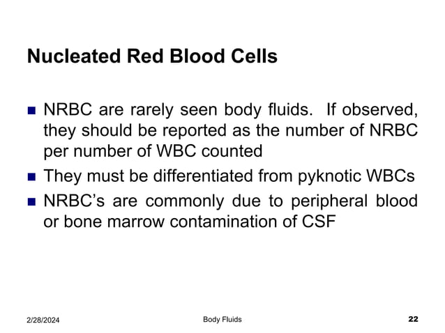 Body Fluids.ppt for healthy students ppt | PPT | Brain and Nervous ...