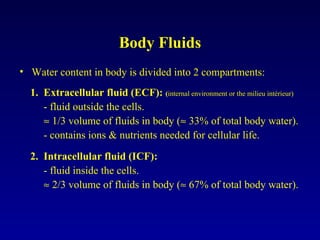 Body fluids new | PPT