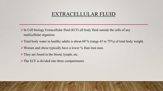 Body fluids it's definitions and categories | PPT