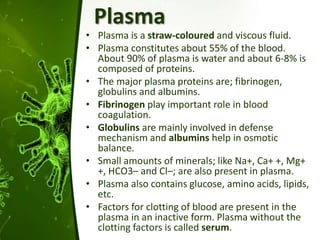 CLASS 11 TH Body fluids and circulation | PPTX