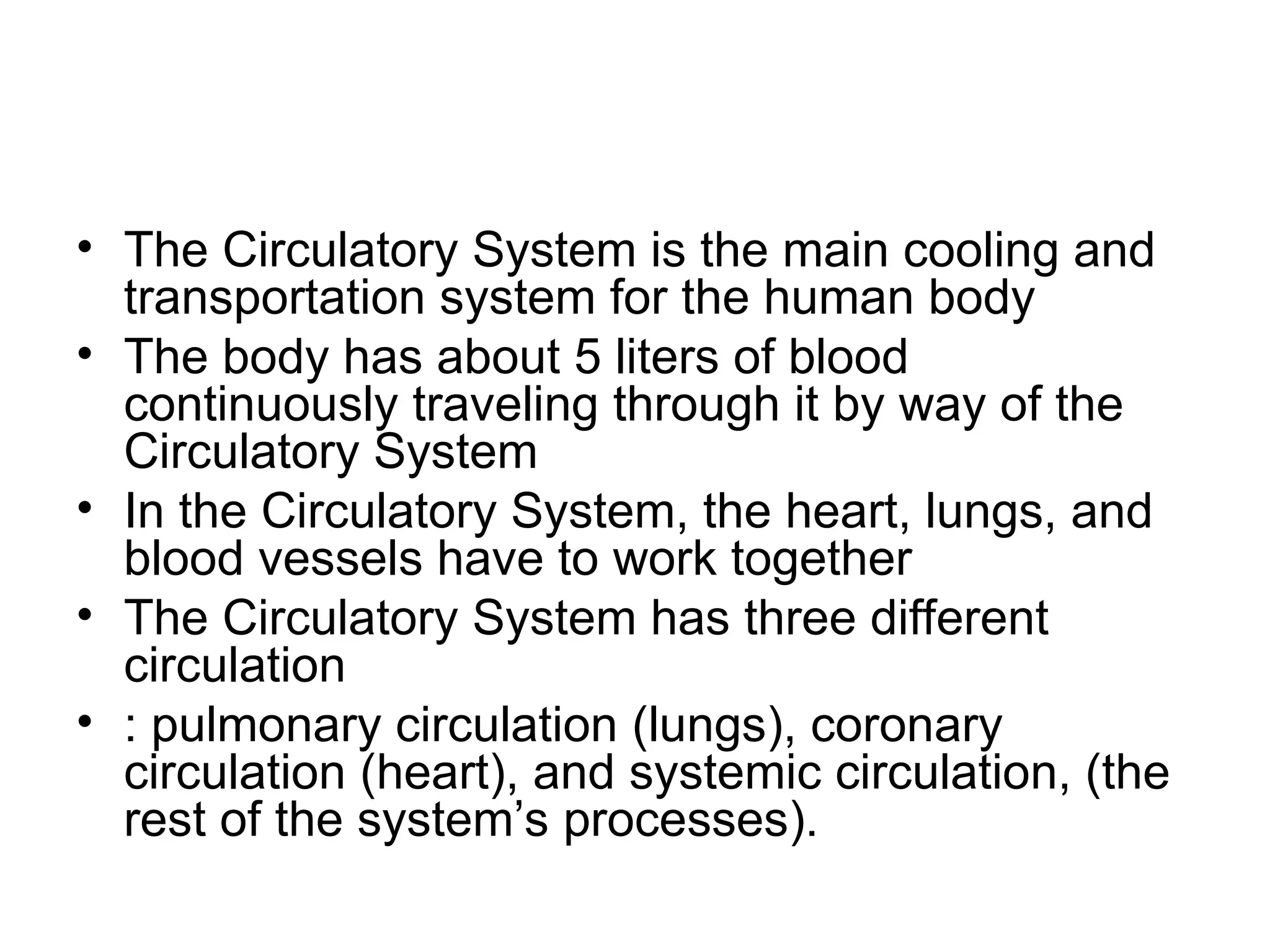 BODY FLUIDS AND CIRCULATION. ppt For CBSE Class XI | PPT