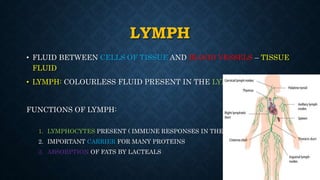 Body fluids and circulation 1 | PPT