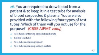 Body fluids and circulation 2 | PPT