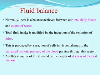 Comprehensive Overview of Body Fluids and Electrolyte Balance in Human ...