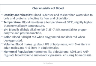 Body Fluids & Blood B. Pharm Semester-I.pptx