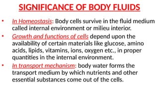 BODY FLUIDS GMC, Dr K Ambareesha,. PhD.ppsx