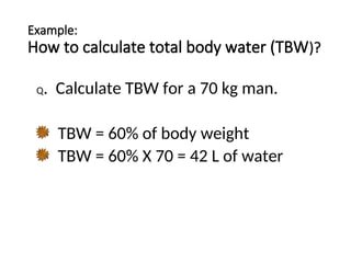 FULL LECTURE ON BODY FLUIDS BY DR DANIEL.ppt