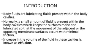 body fluids presentation on bloody fluids | PPTX