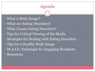Body Image & Eating Disorders | PPT