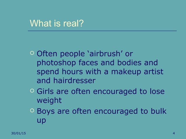 Body image presentation | PPT
