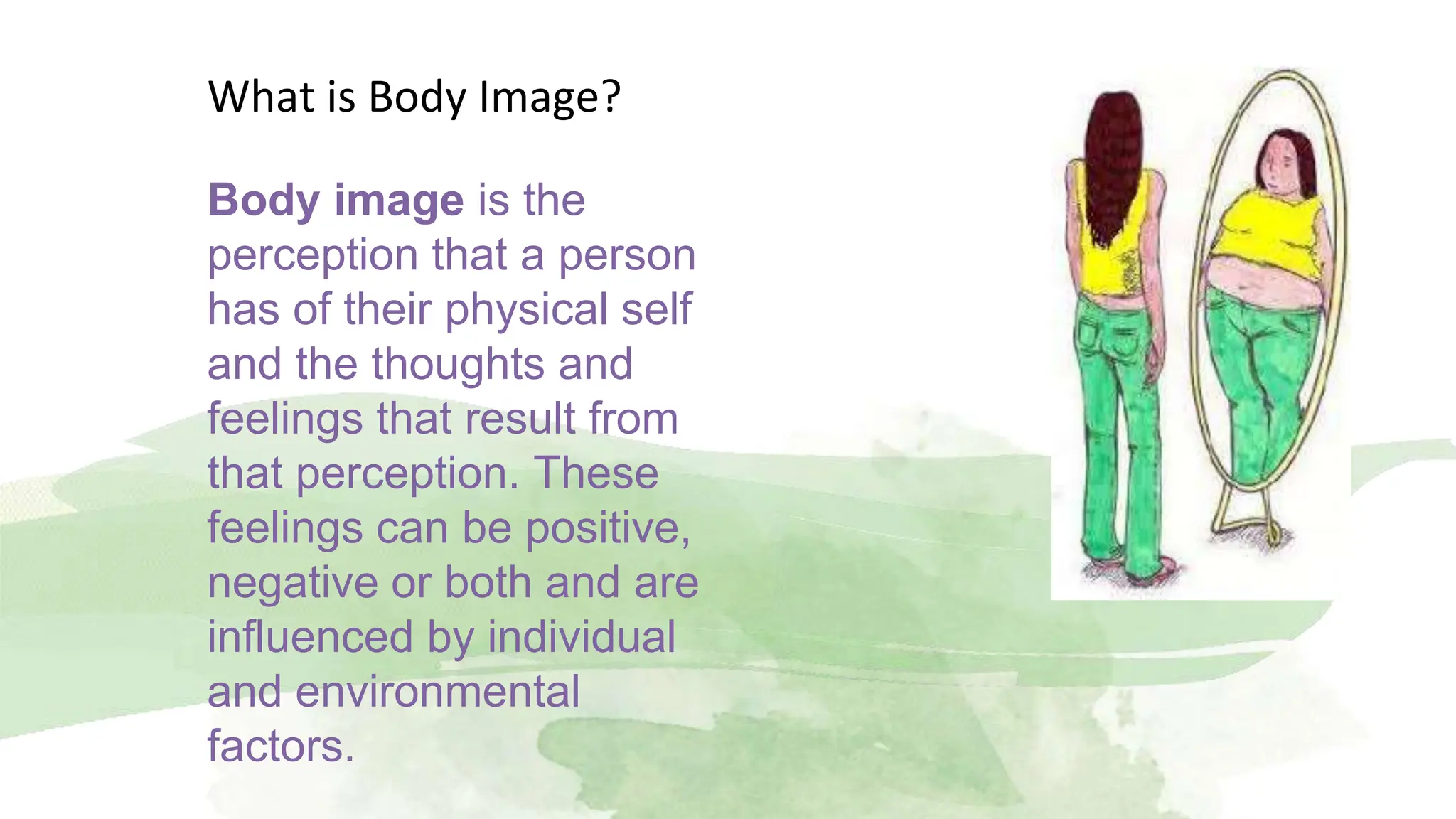 Body image and self esteem-Seminar presentation | PPTX