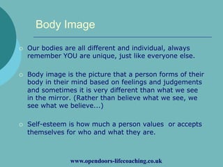 Body image, body confidence | PDF