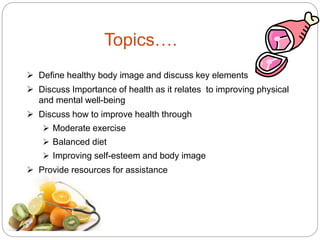 Body Image and Diet | PPT