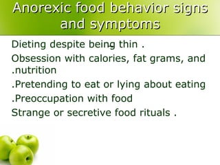 Body image & eating disorders | PPT