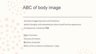 Body image presentation. | PPT