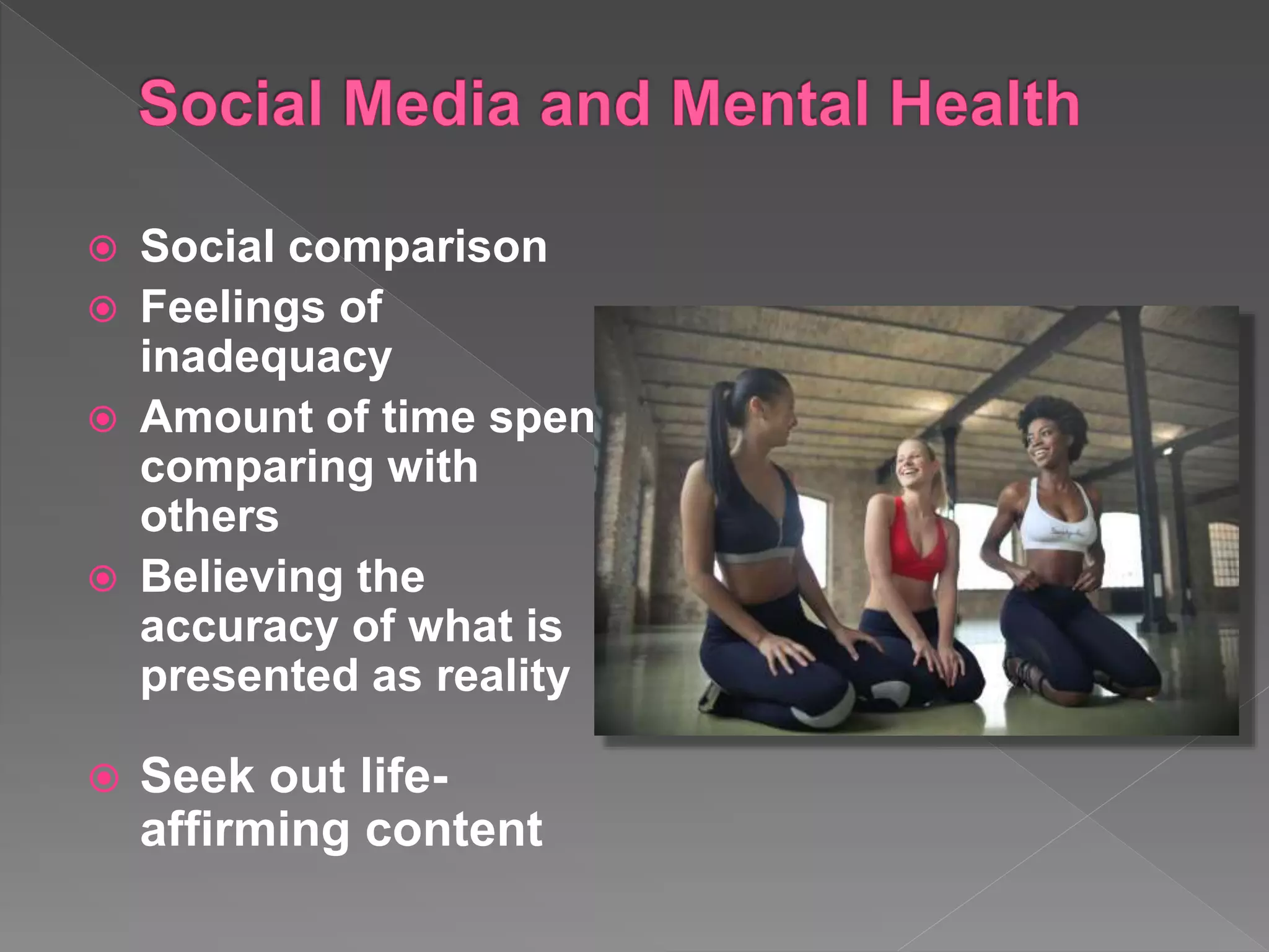 Body Image and Social Media | PPTX