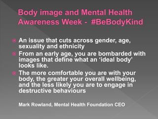 Body Image and Social Media | PPTX