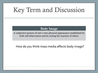 Body Image | PPT