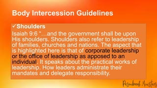Body Intercession | PPT