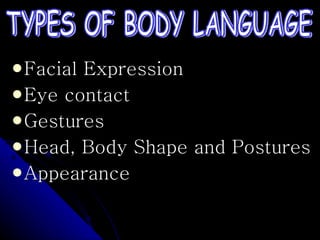 Body lang | PPT