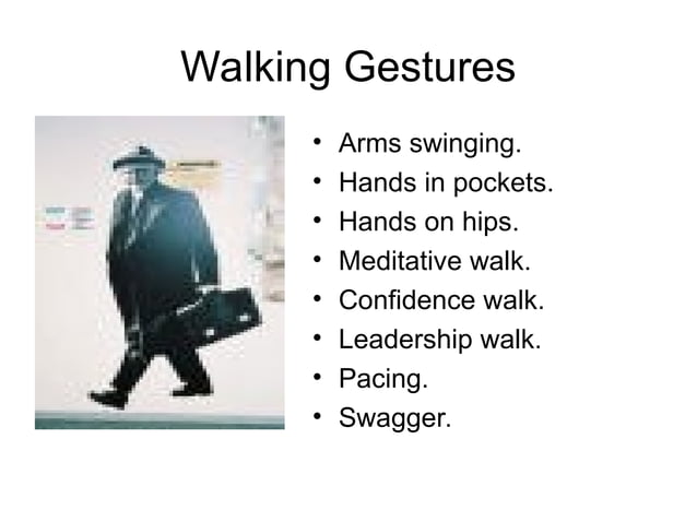 Body Langague of Normal Human .ppt