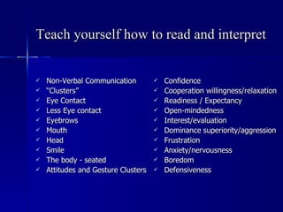 Body Language | PPS
