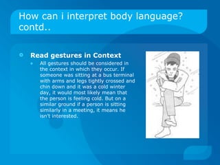 Body language | PPT