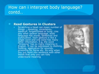 Body language | PPT