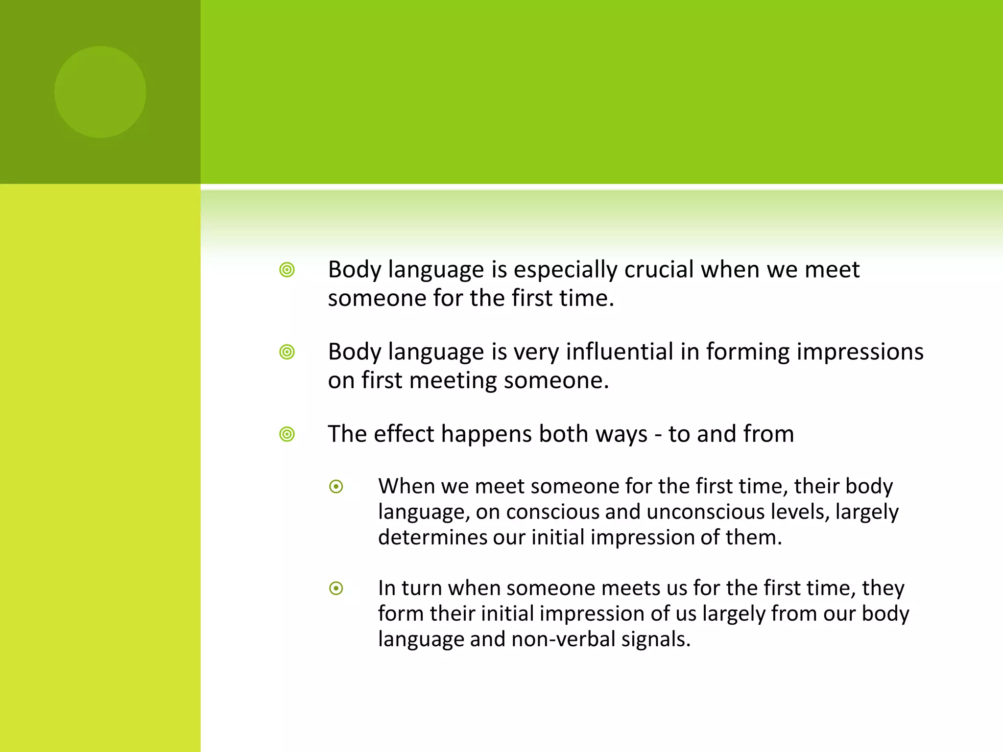 Body language | PPT