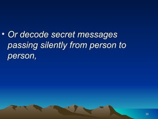 Body language | PPT | Ear, Nose and Throat Conditions | Diseases and ...