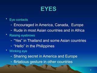 Body language | PPT | Ear, Nose and Throat Conditions | Diseases and ...