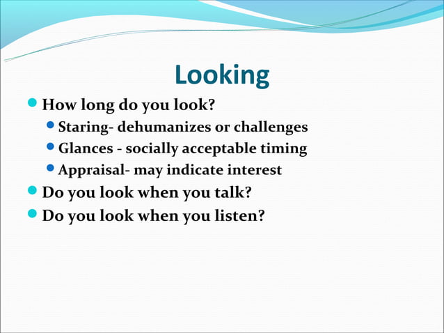 Body language | PPT